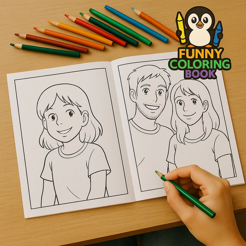 Turn Your Favorite Pictures into a Personalized Coloring Book – From AI ...